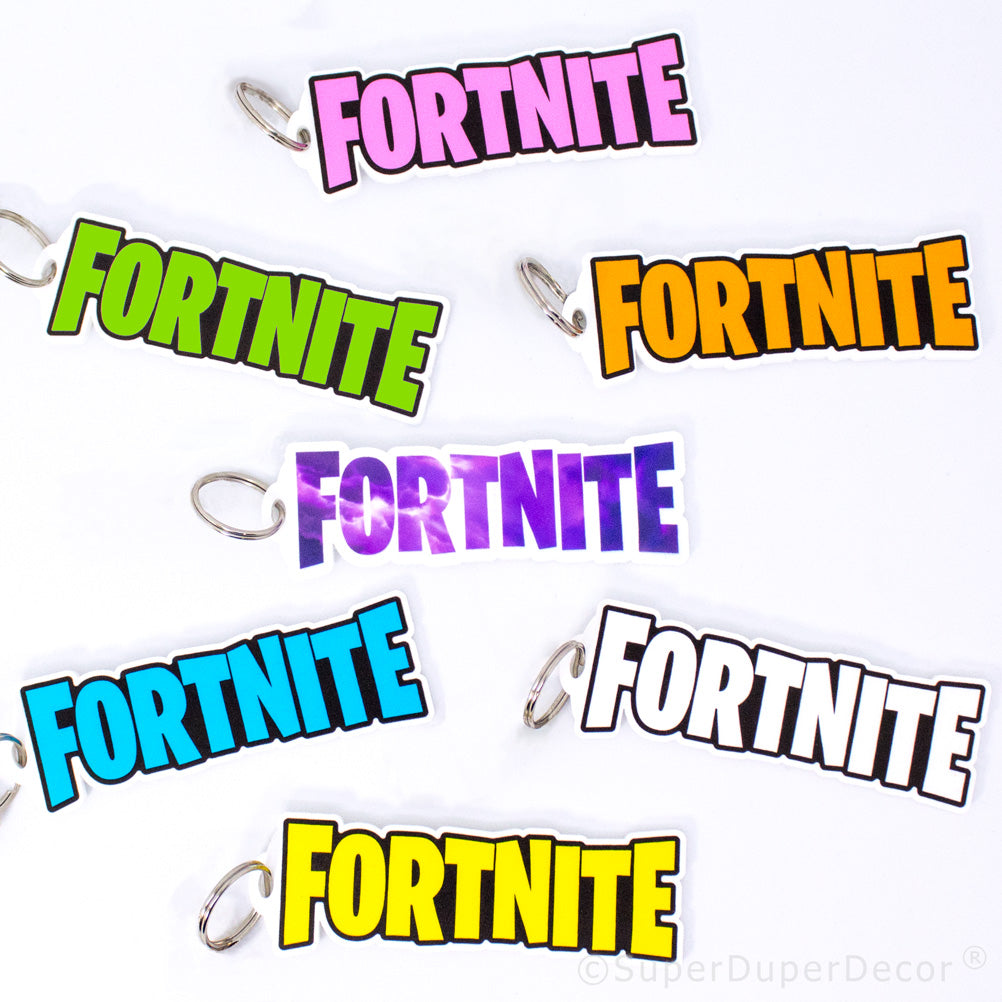 Fortnite Style - keyring – SuperDuperDecor